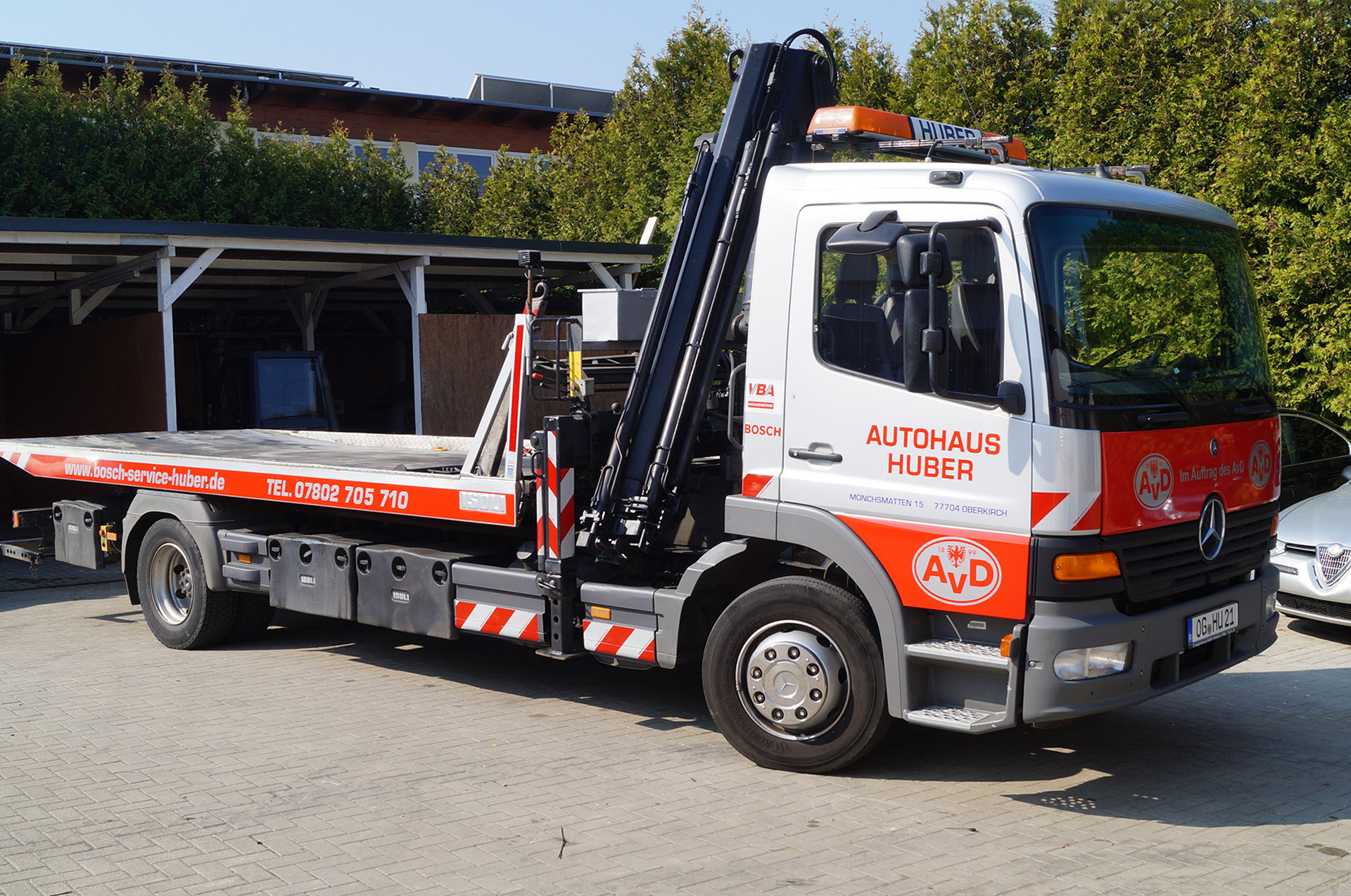 Abschleppdienst – AVD - Bosch Car Service - Autohaus Huber